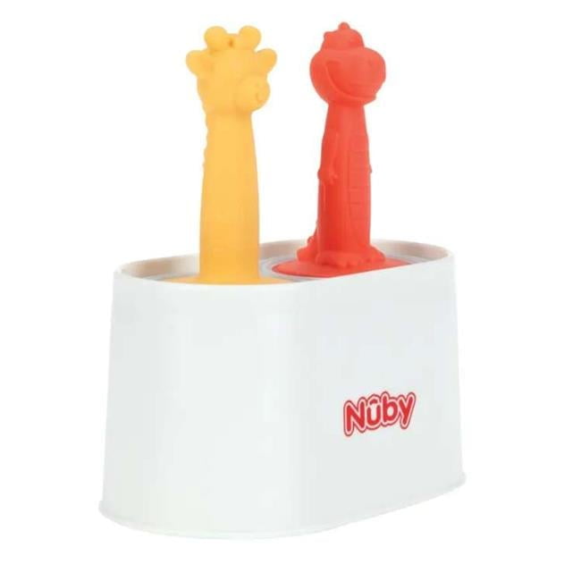 Nuby Ice Pop Sets, Animal Designs - Set of 2 - Case of 18 - Walmart.com