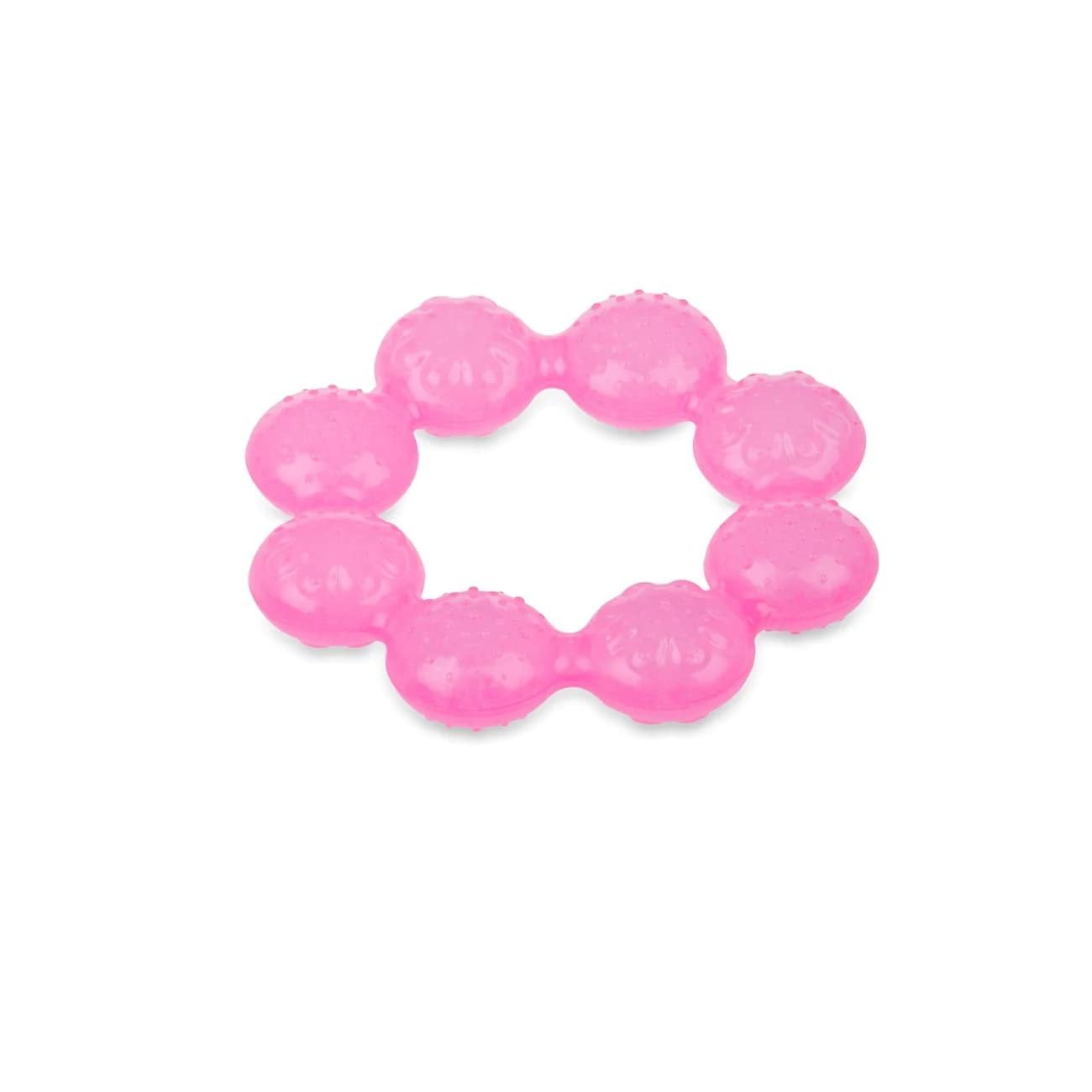 Nuby IcyBite Soother Ring Teether, Pink, 1 Count - Walmart.com