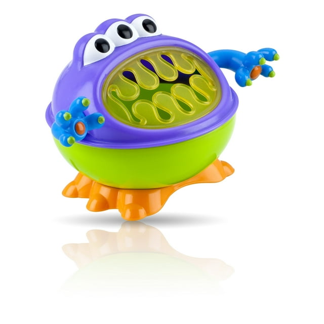Nuby Toddler Training Monster Snack Keeper, Spill Proof Kids Food ...