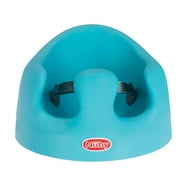 Bumbo Infant Soft Foam Floor Seat, Aqua 2 Pack with Adjustable 3 Point ...