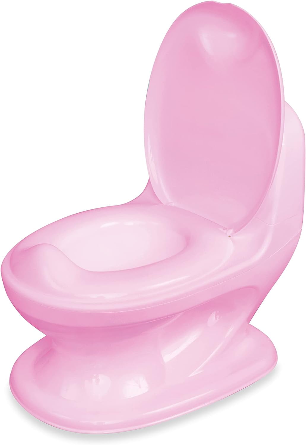 Nuby My Real Potty Training Toilet with Life-Like Flush Button & Sound ...