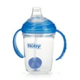 Nuby No-Spill 360 Weighted Straw GripN’Sip Cup, Color May Vary - Walmart.com