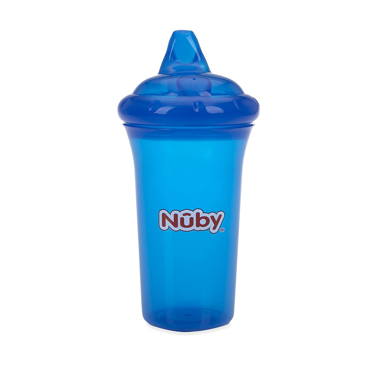 Nuby No Spill Cup With Reversible Valve, 9 Ounce ,Blue - Walmart.com