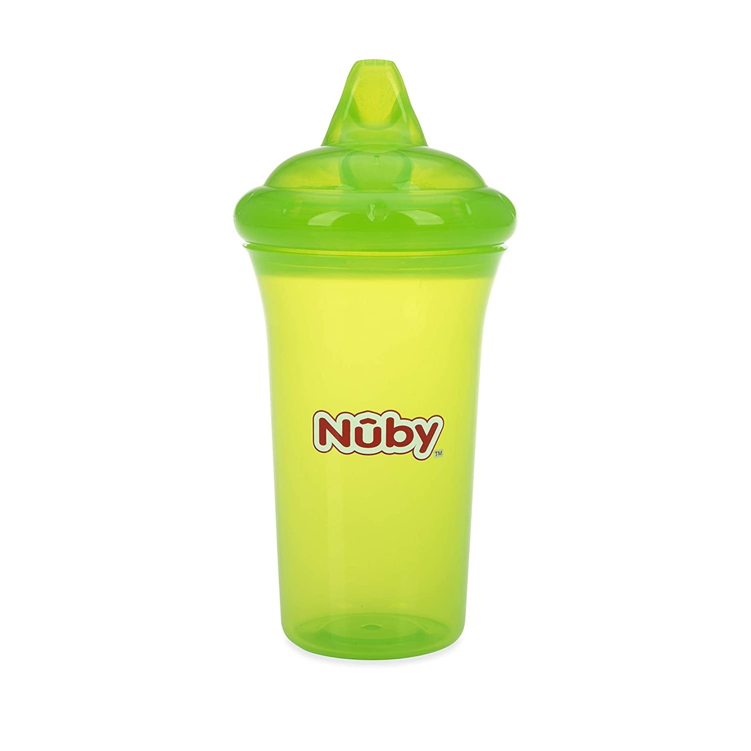 Nuby No Spill Cup With Reversible Valve, 9 Ounce, Green - Walmart.com