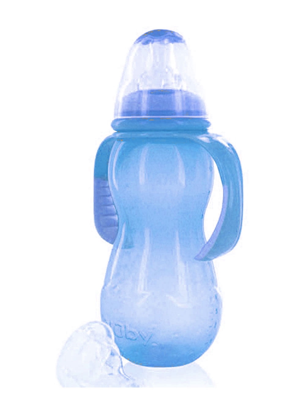 Nuby Non-Drip Standard Neck Bottle (11 oz.) - blue, one size - Walmart.com
