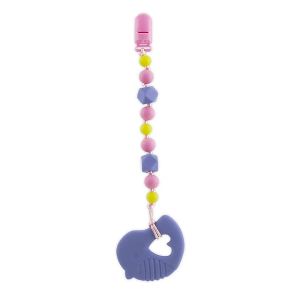 Nuby Silicone Pacifinder with Teether Toy - Bird - Walmart.com