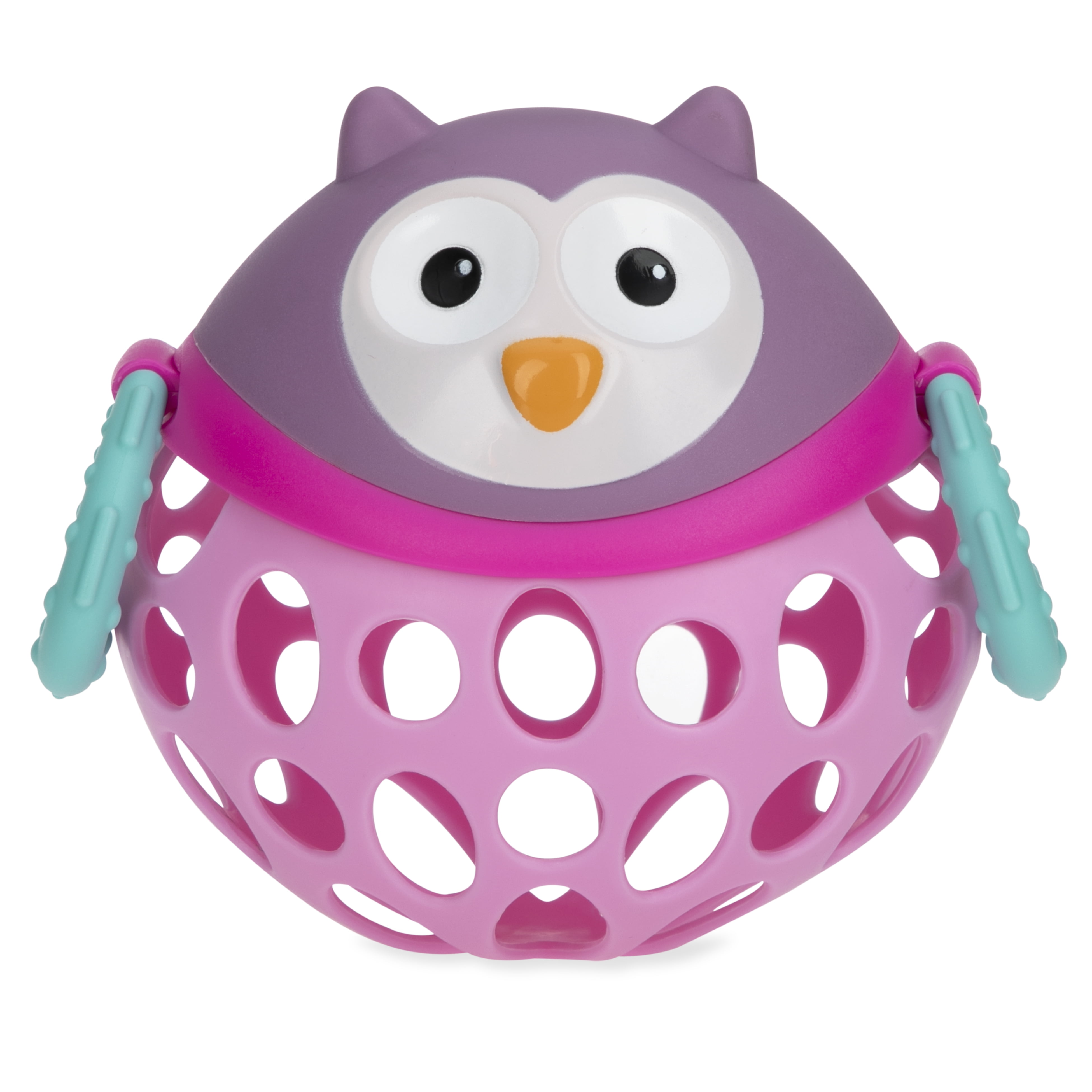 Nuby Silly Shakers Owl Rattle Toy - Walmart.com