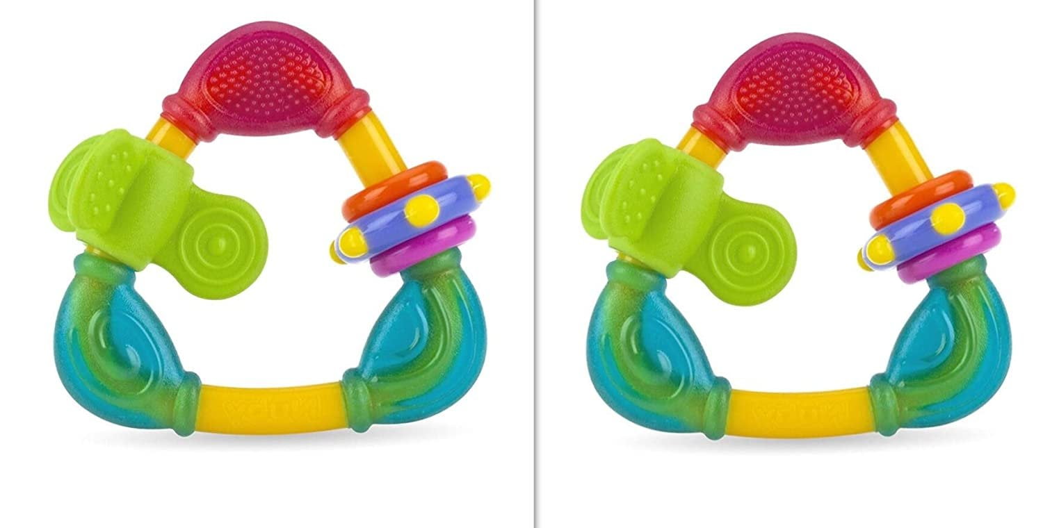 Nuby Spin N' Teethe Teether 2 Pack - Walmart.com