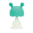Nuby Super Soft Silicone Baby Teether with Suction Base, Mushroom ...