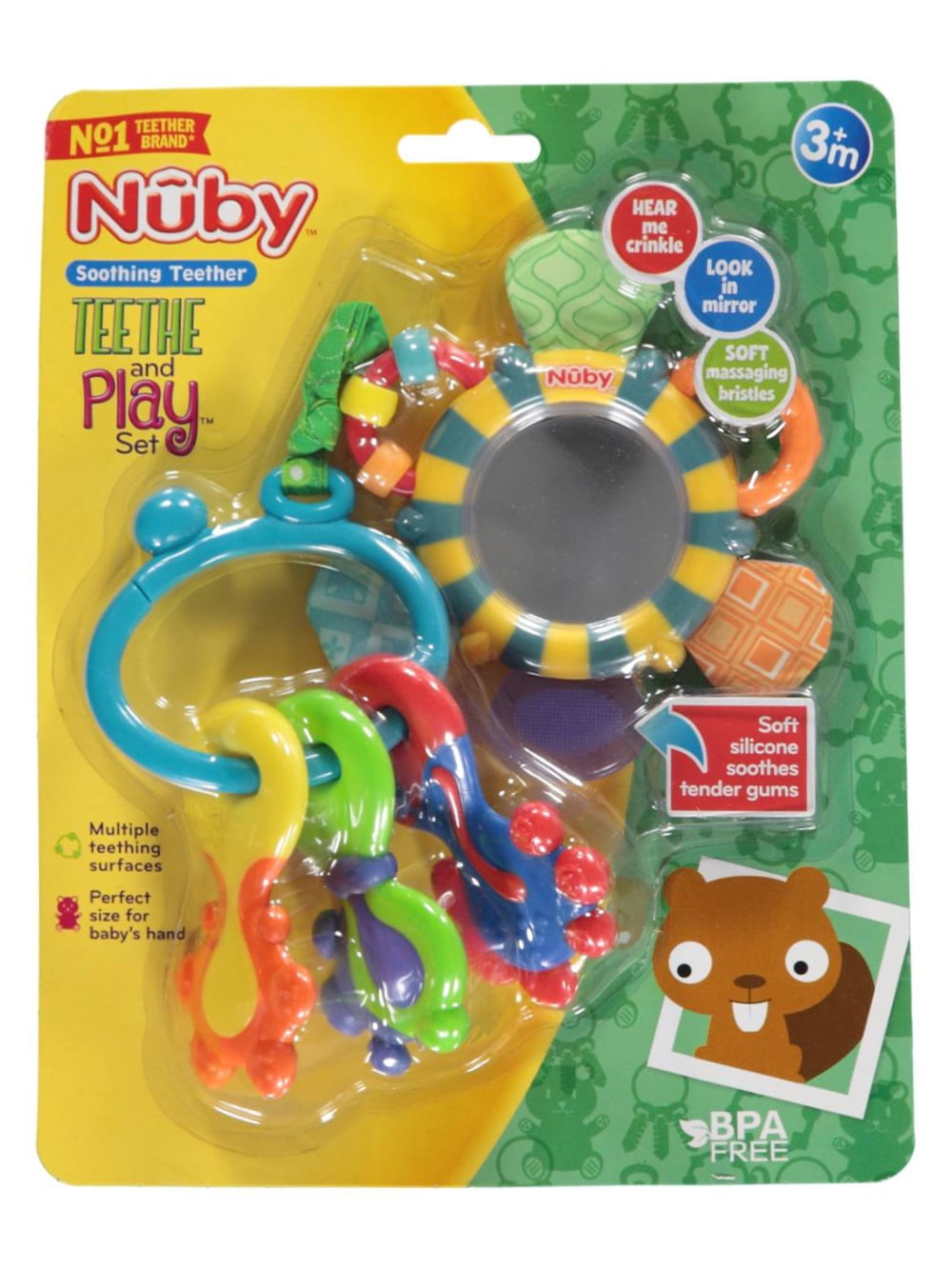Nuby Teethe and Play Set - Walmart.com