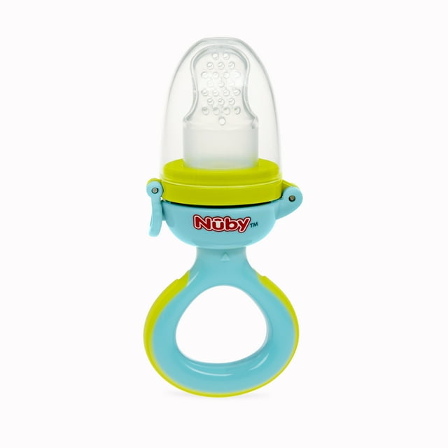 Nuby Twist n' Feed First Soft Foods Feeder with Cover for Infants - Walmart.com