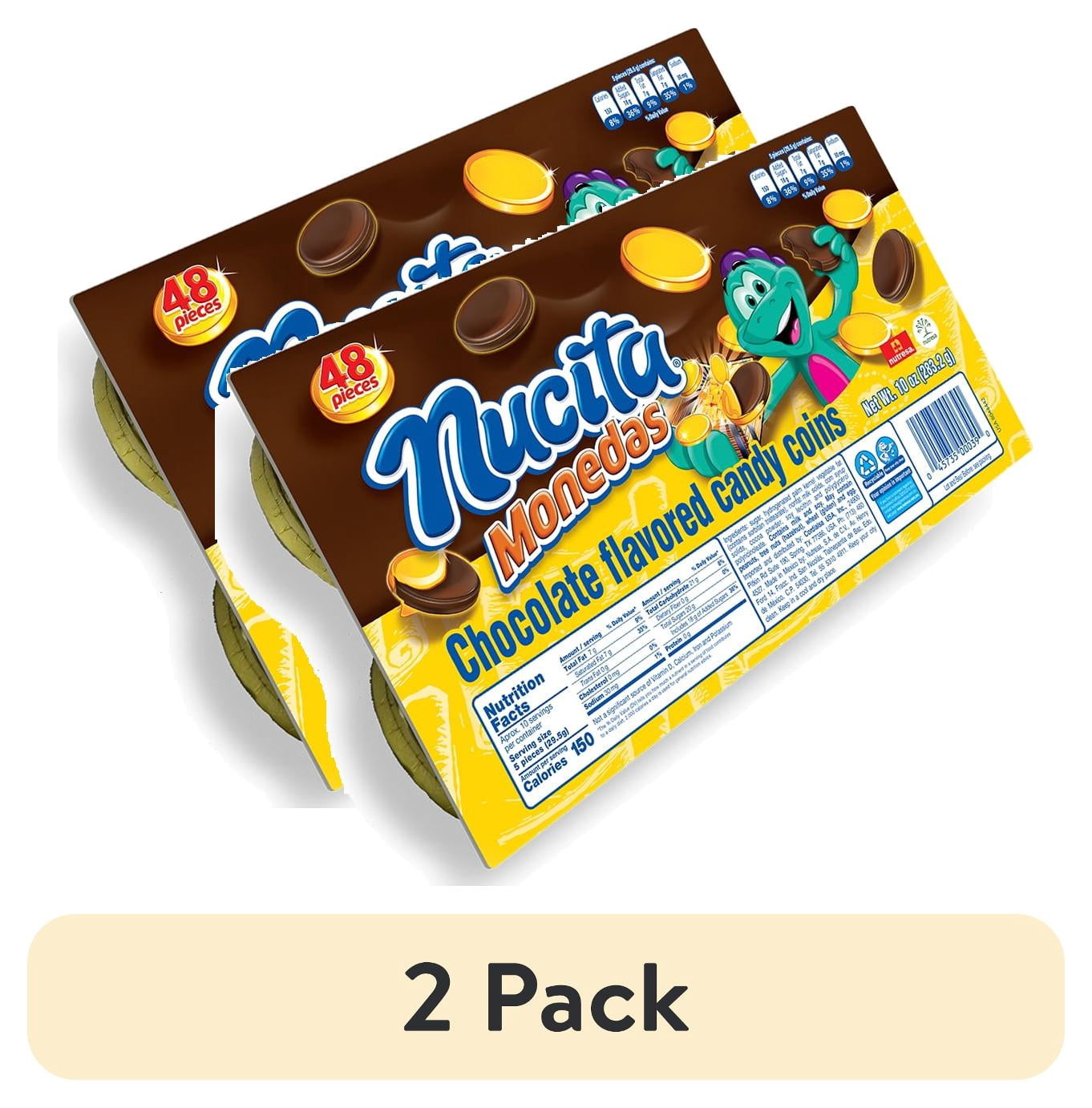 (2 pack) Nucita Chocolate Gold Coins Tray, 11 oz, Pack of 1 - Walmart.com