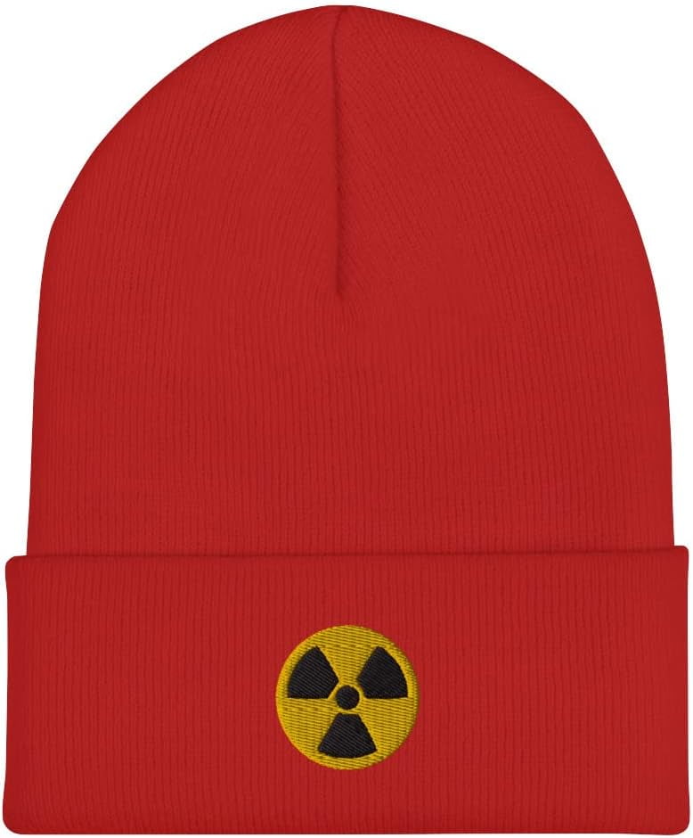 Nuclear Cuffed Beanie, Nuke Beanie, Comicon , Comicon Hat, Cold War Hat ...