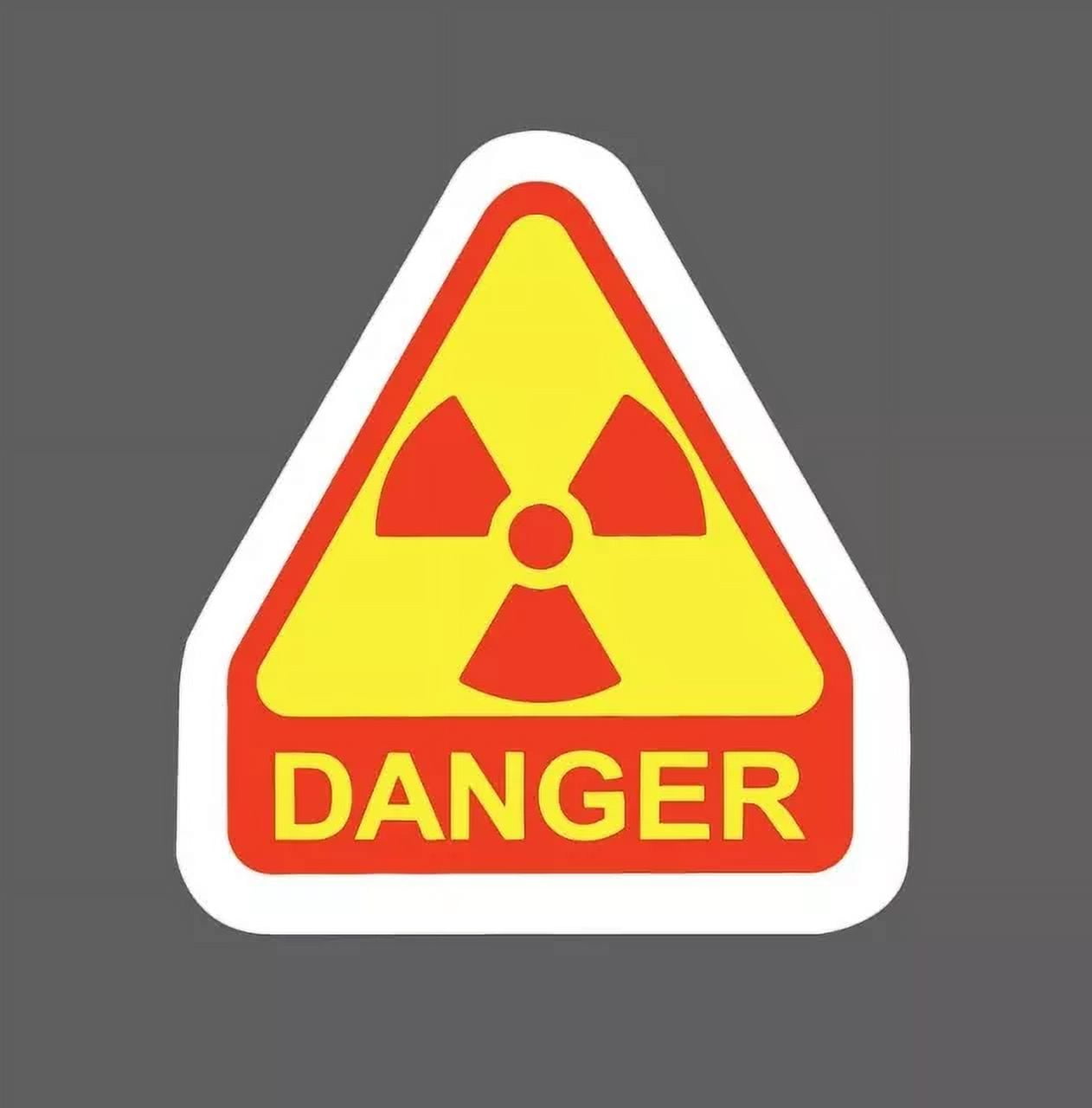 Nuclear Danger Sticker Biohazard Waterproof Sticker Phone Decal Water ...
