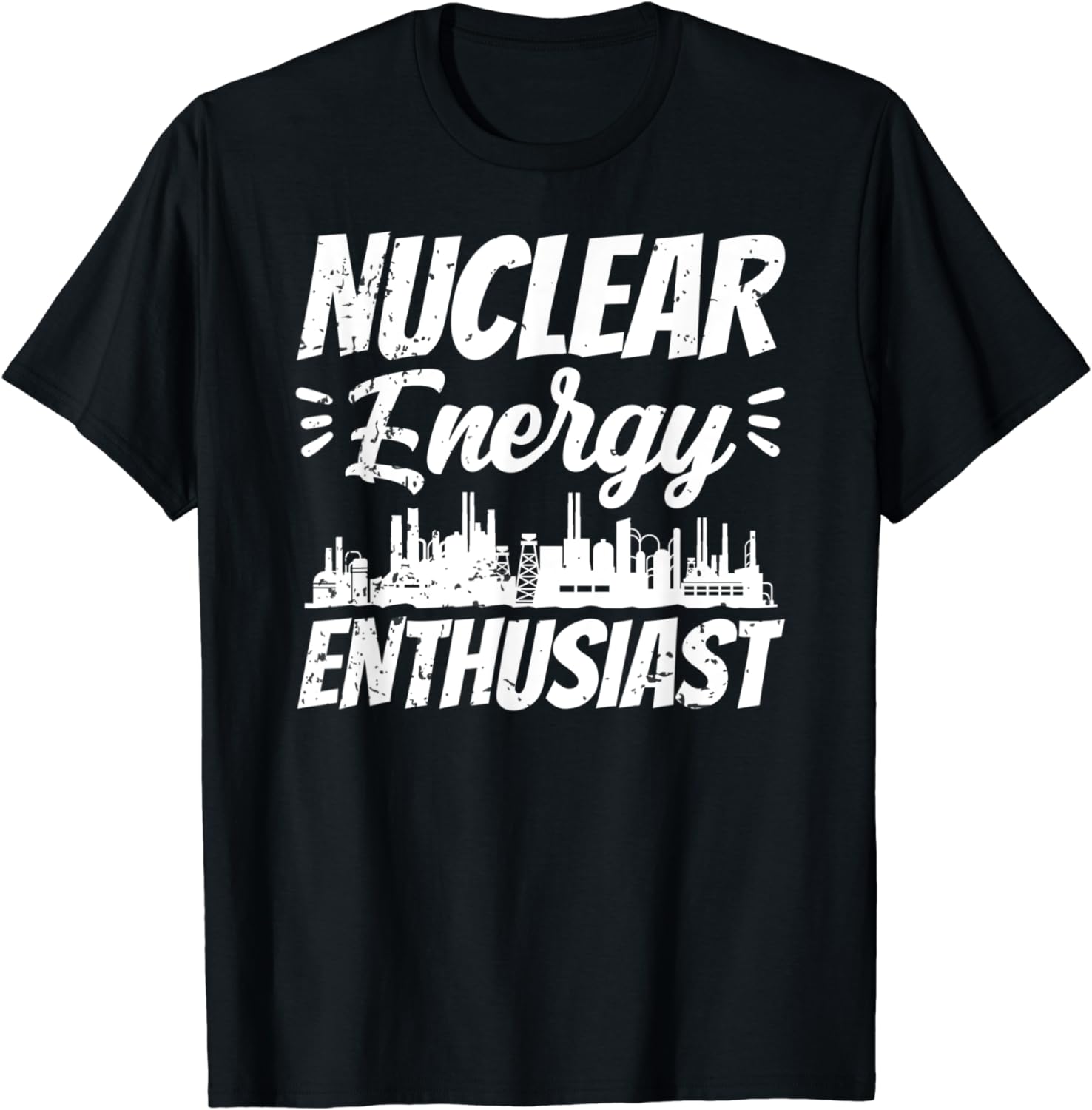 Nuclear Energy Enthusiast Plant Power Atom T-Shirt - Walmart.com