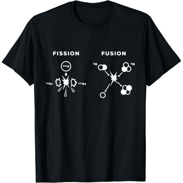 Nuclear Fusion Nuclear Fission Physics - Nuclear Physicist T-Shirt ...