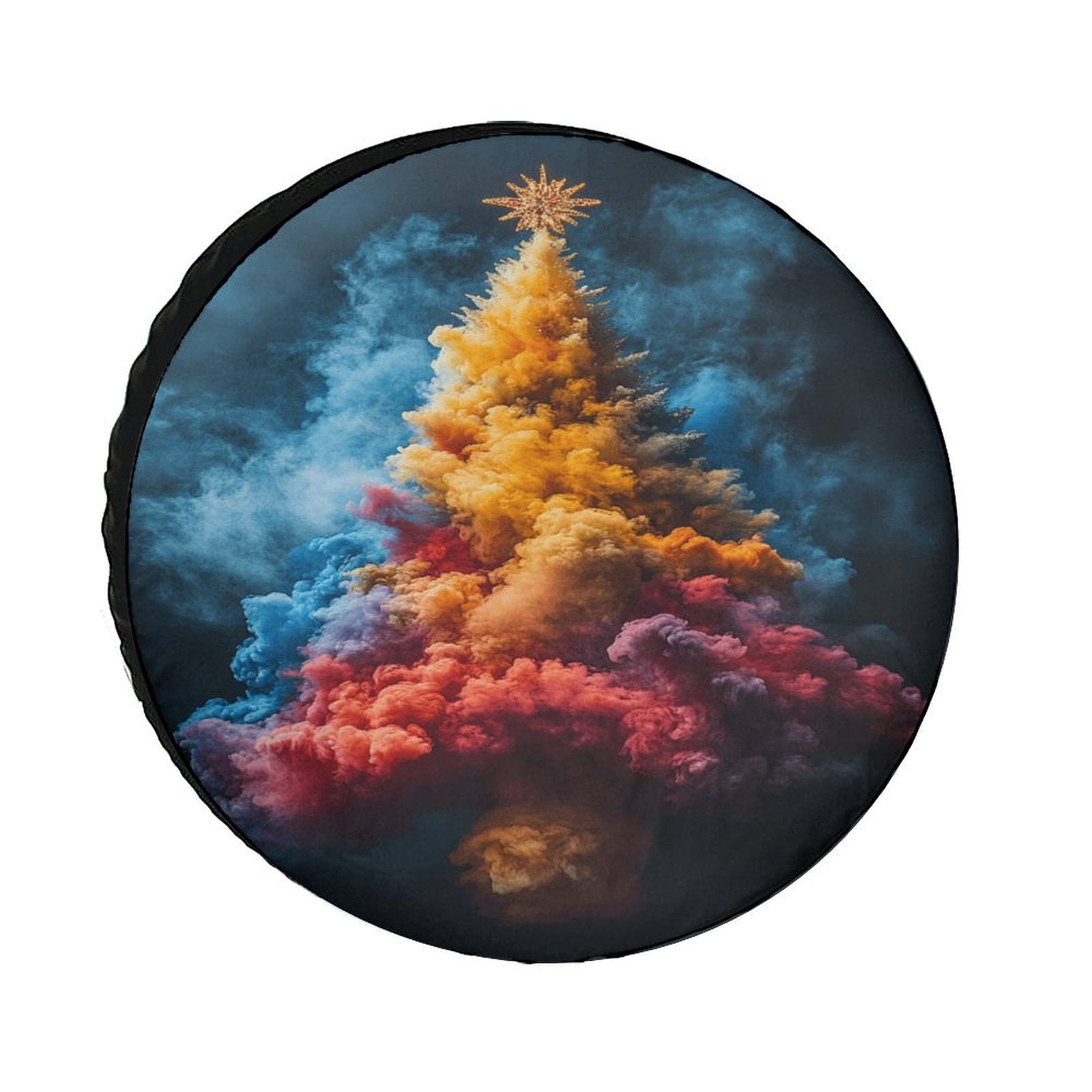 Nuclear Mushroom Cloud Spare Tire Cover Tire Covers Protector Wheel Tire Covers Weather-Proof ...