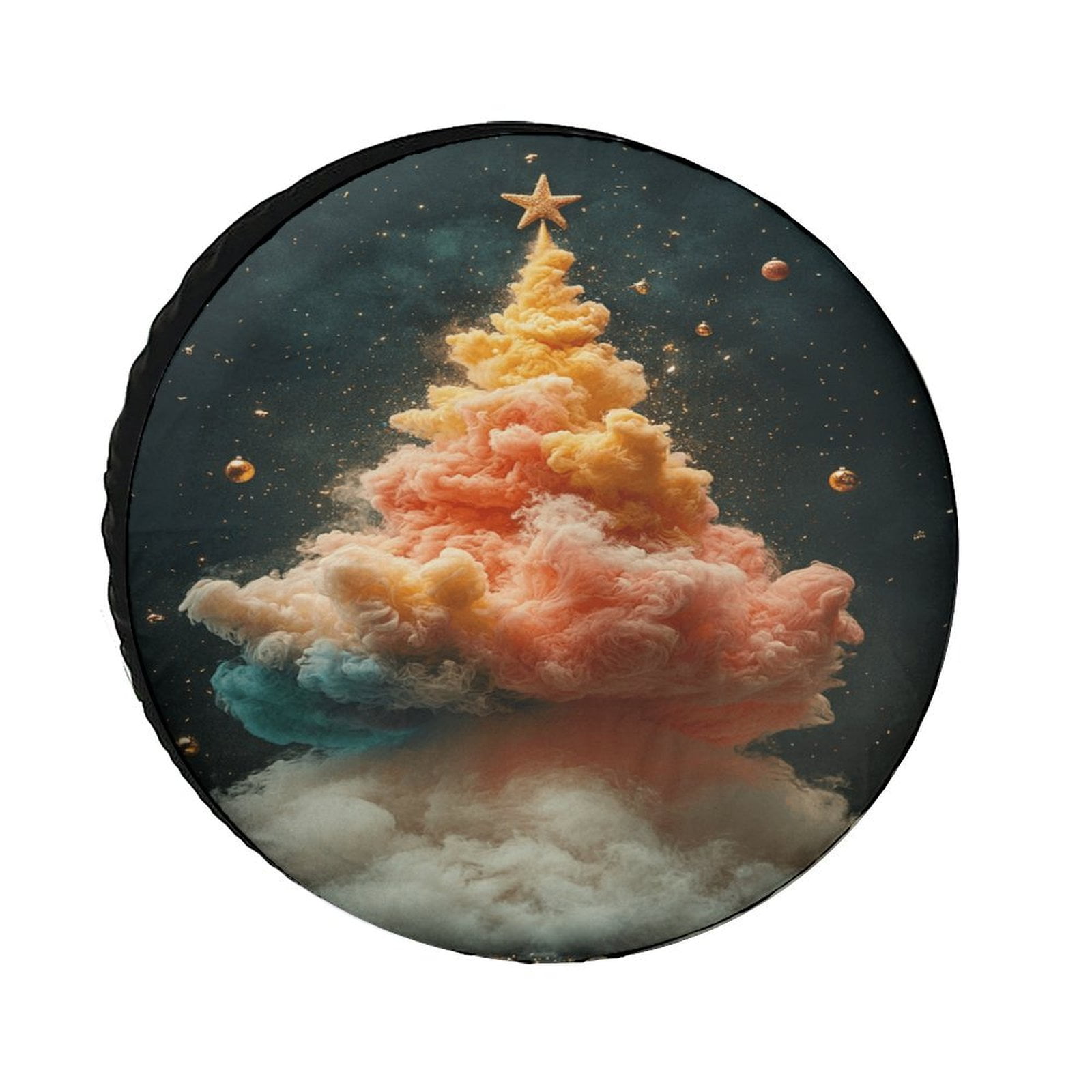 Nuclear Mushroom Cloud Spare Tire Cover,Universal Wheel Tire Cover for Trailer, RV, SUV, Truck ...