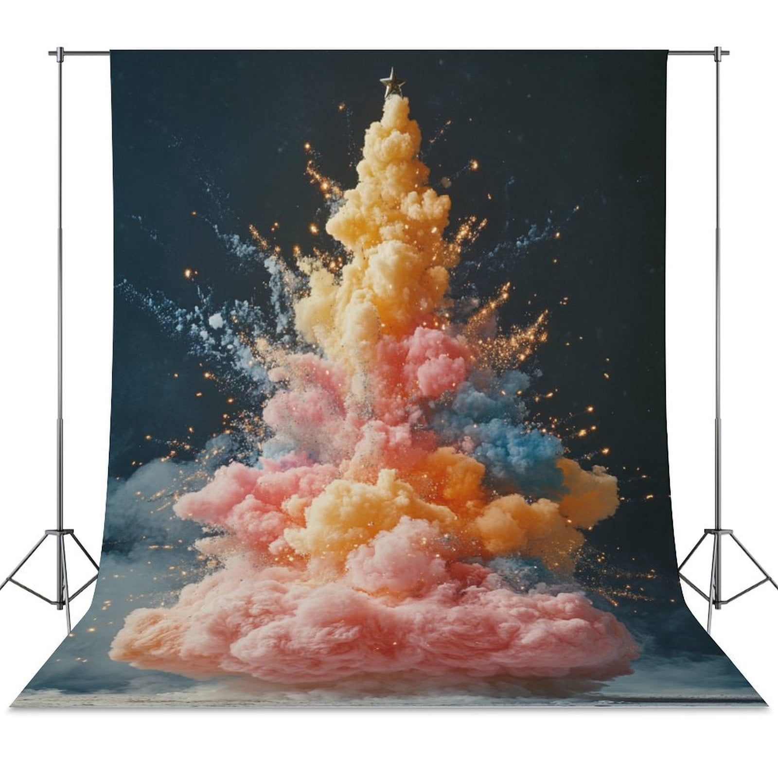 Nuclear Mushroom Cloud Spring Backdrop Backdrops for Photography Photo ...