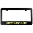 Nuclear Powered Black Yellow, Radiation Biohazar License Plate Tag ...