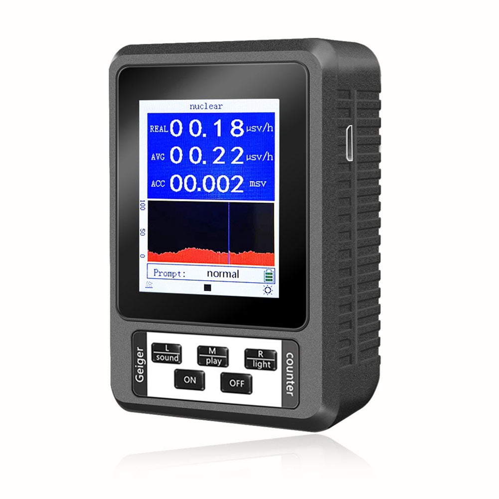 Nuclear Radiation Detector Geiger Counter Beta Gamma X-ray Detector ...