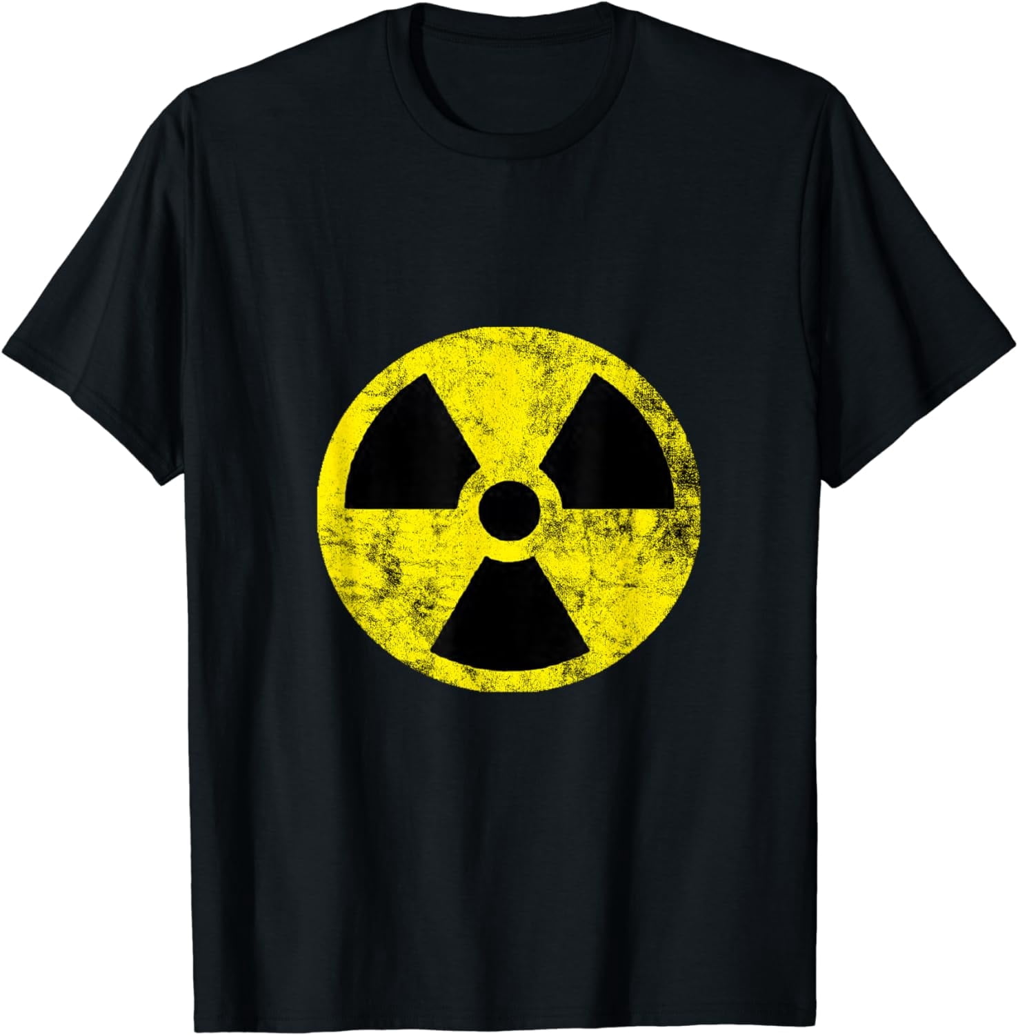 Nuclear Radiation Hazard Warning Fallout Symbol Sign Caution T-Shirt ...