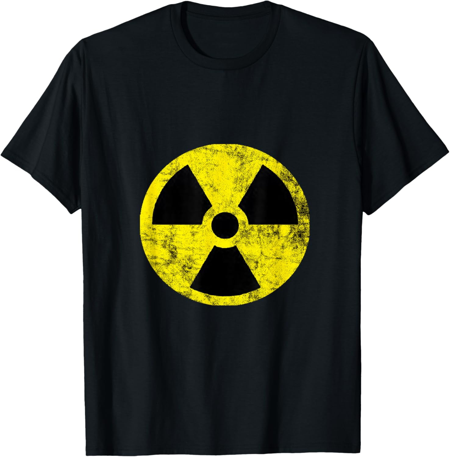 Nuclear Radiation Hazard Warning Fallout Symbol Sign Caution T-Shirt ...