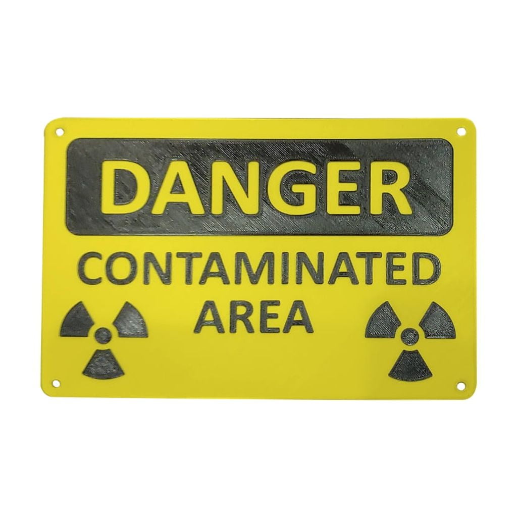 Nuclear Radiation Warning Sign Radiation Nuclear Symbol Accidents ...