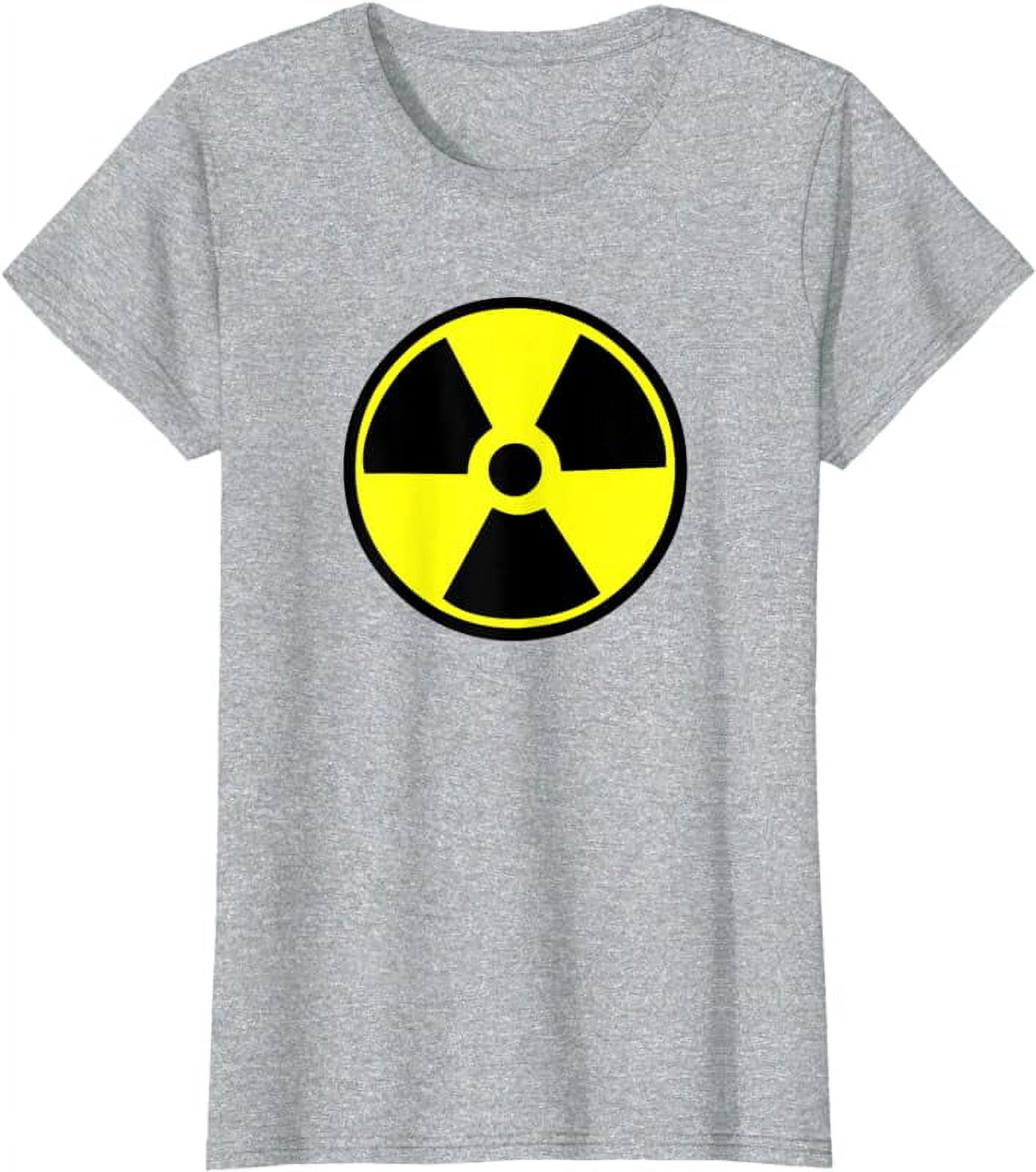 Nuclear Radiation Warning T-Shirt - Walmart.com