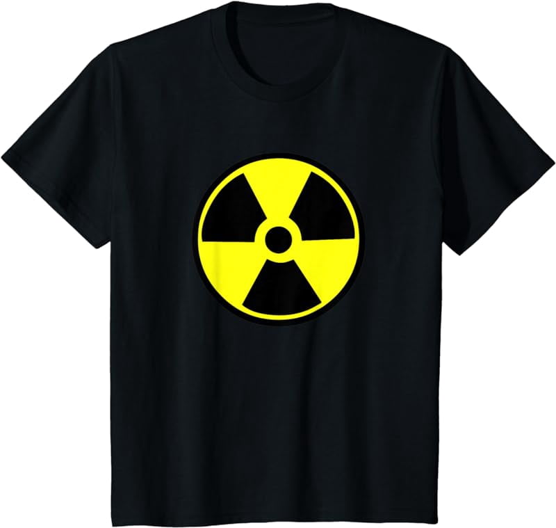 Nuclear Radiation Warning T-Shirt - Walmart.com