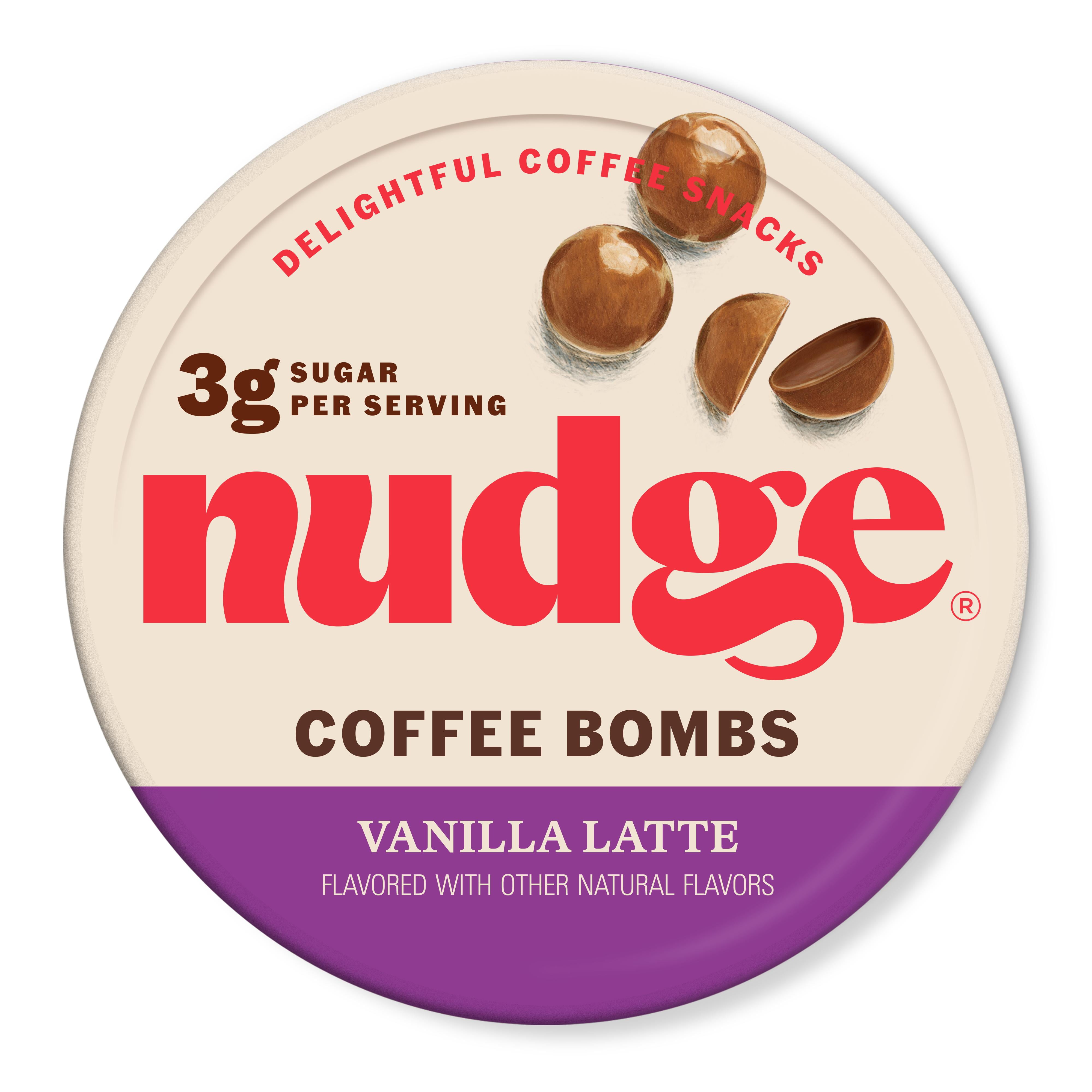 Nudge Vanilla Latte Coffee Bombs 0.97oz - Walmart.com