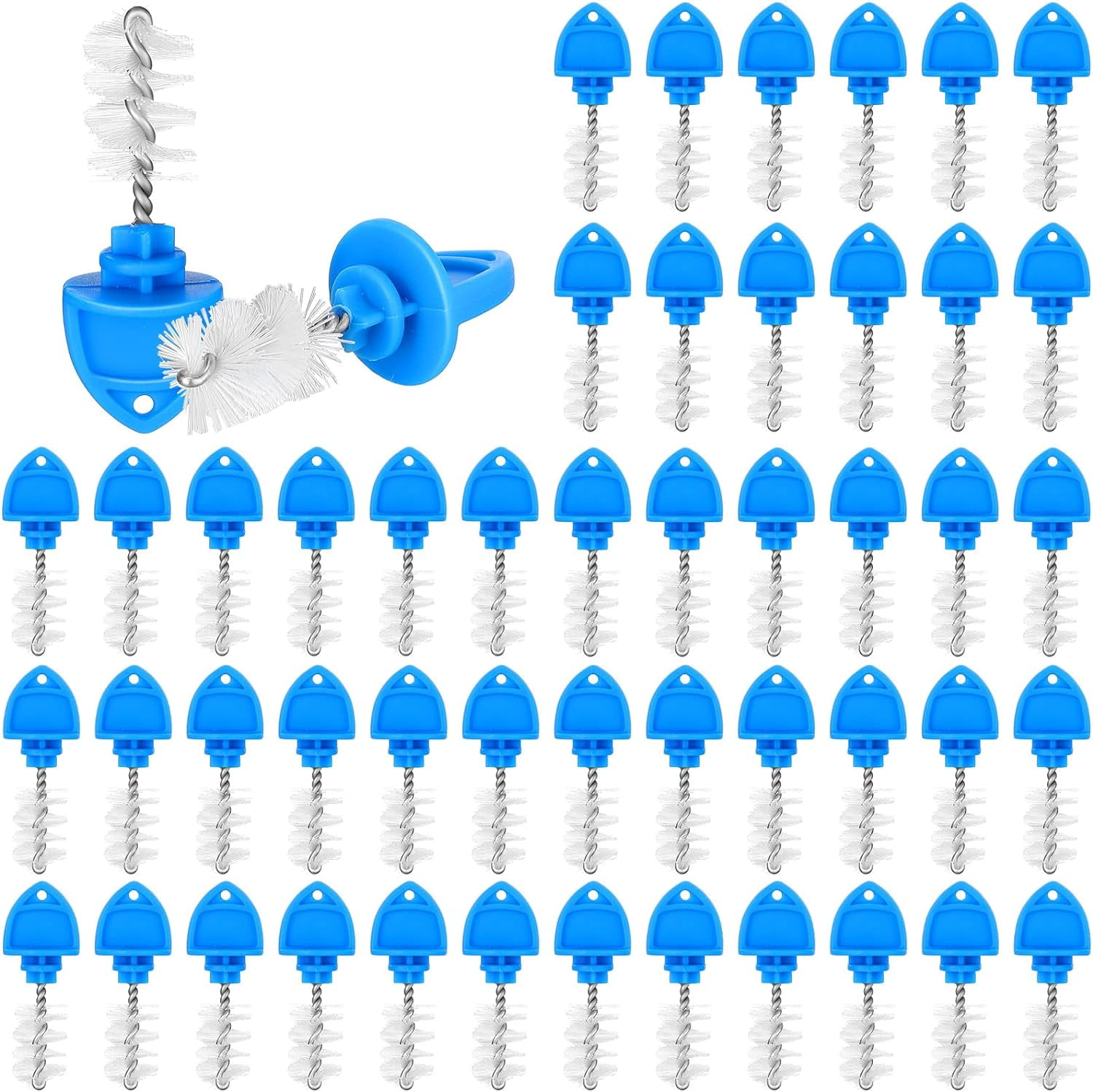 Nuenen 50 Pack Beer Plugs Tap Brush Beer Faucet Cleaning Plug Hygiene ...