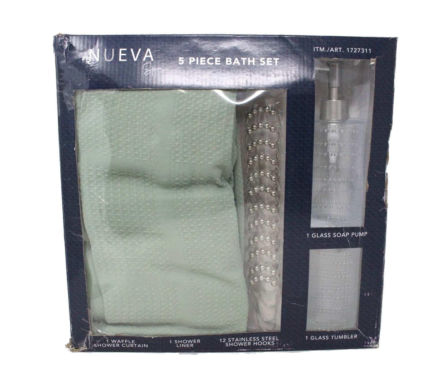 Nueva Spa 5 Piece Bath Set (Box Damaged) - Walmart.com