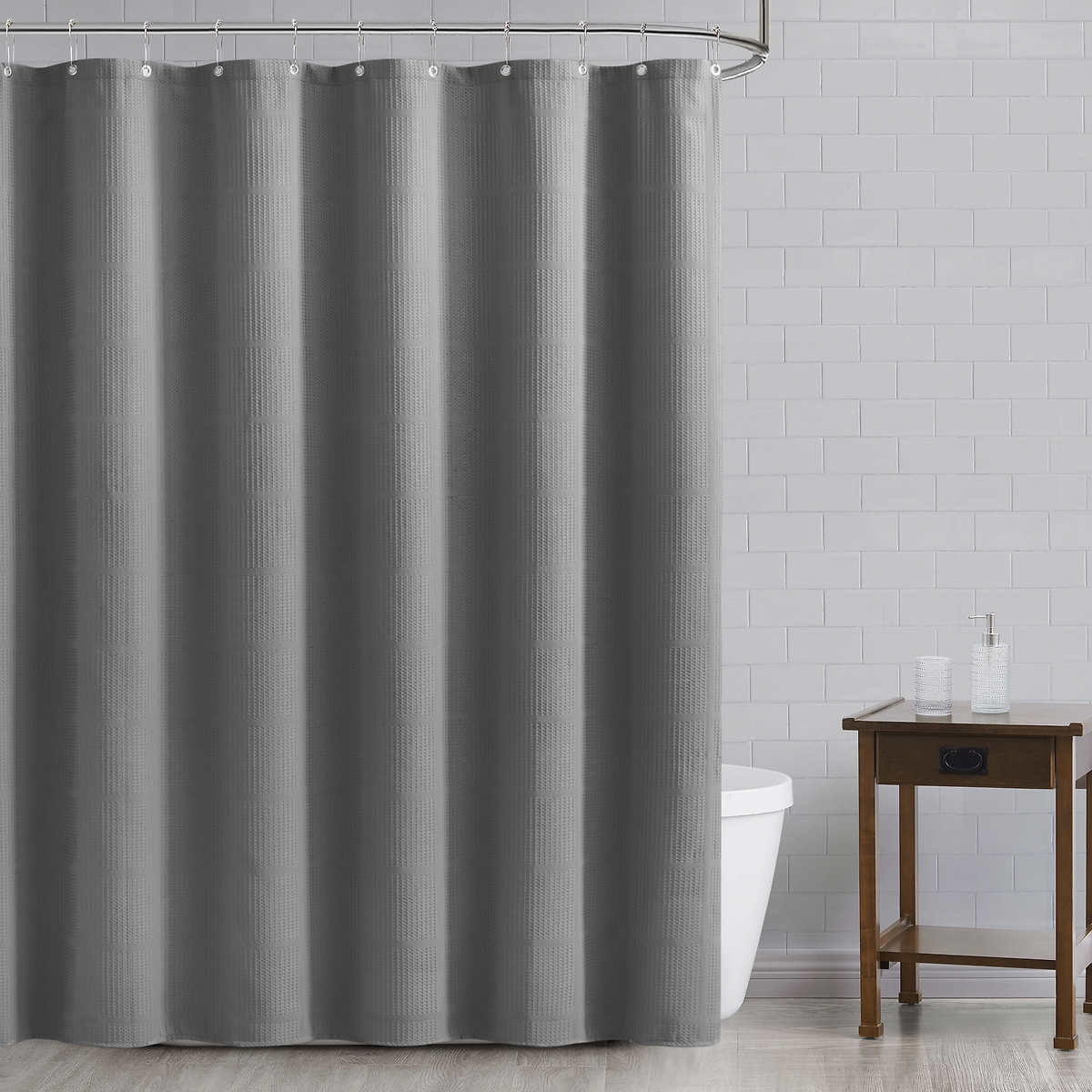 Nueva Spa 5 Piece Bath Set, Gray, 72¨ L x 70¨ W - Walmart.com