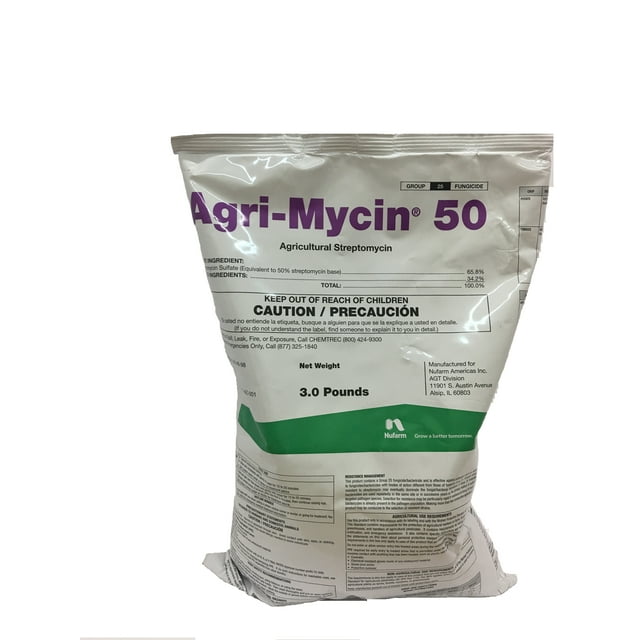 Nufarm Agri-Mycin 50 3lb Bag - Walmart.com