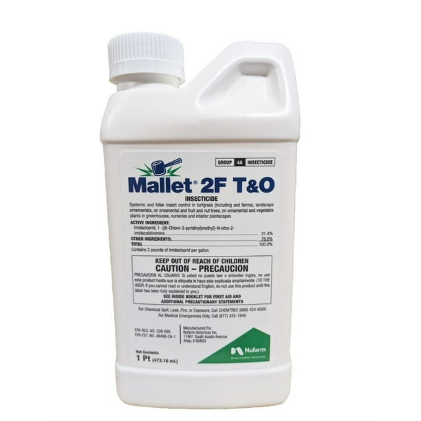Nufarm Mallet T&O Commercial and Residential Insecticide Concentrate, 1 ...