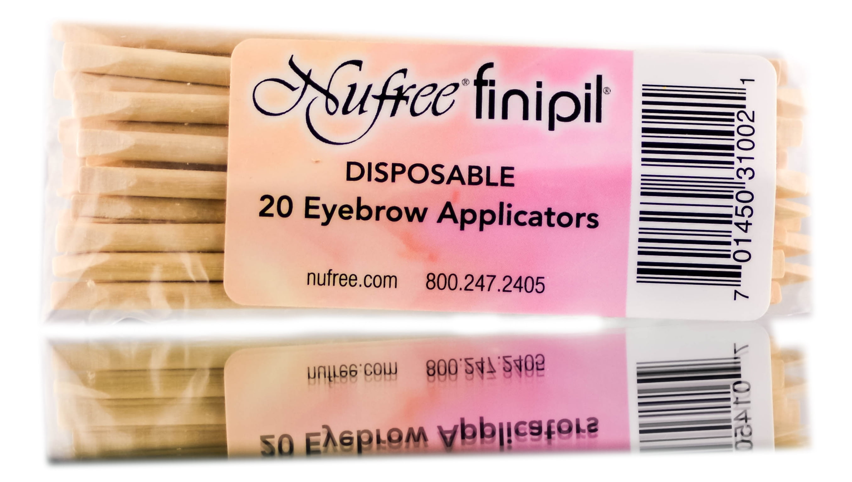 Nufree Finipil Disposable 20 Eyebrow Applicators - 20 - Pieces ...