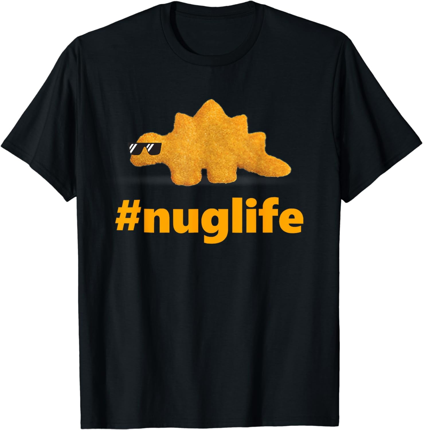 Nug Life Dino Nuggs Dino Chicken Nuggets Dinosaur Nugget T-Shirt ...