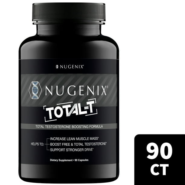 Nugenix Total-T Testosterone Booster - 90 Capsules - Walmart Business ...