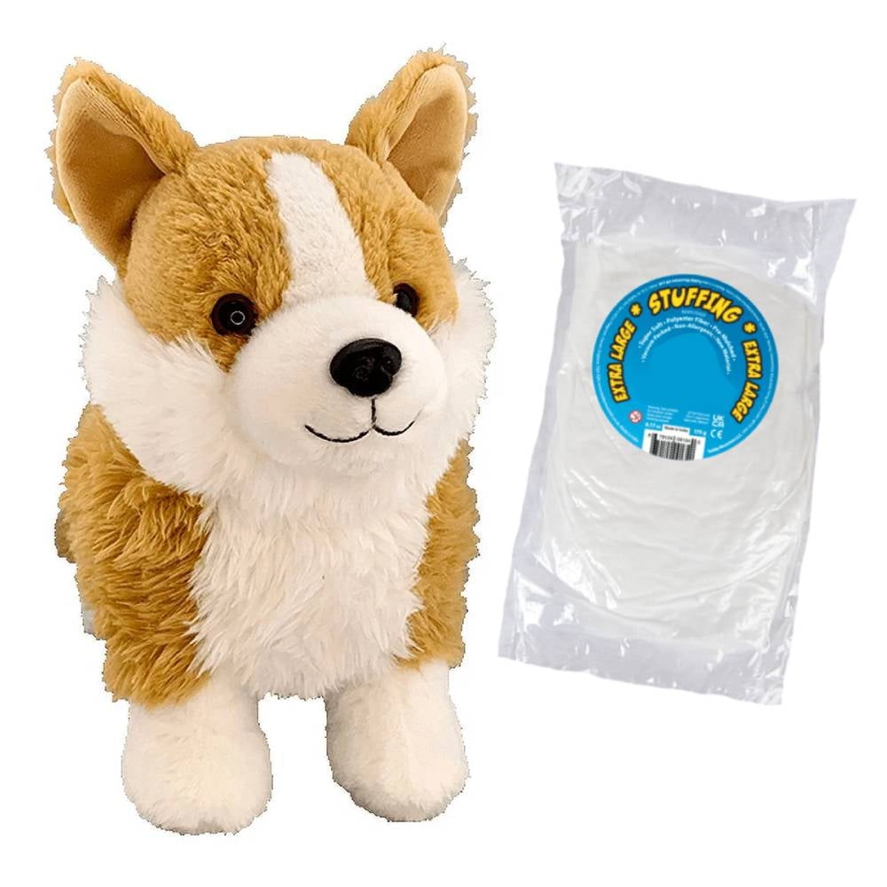 Plush Gear Nugget The Corgi 16" DIY Plush Toy Kit Stuffed Animal with ...