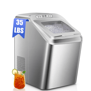 Frigidaire 44 lbs. Crunchy Chewable Nugget Ice Maker EFIC235, Stainless ...