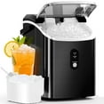 Nugget Ice Maker Countertop with Soft Chewable Ice Portable Sonic Ice ...