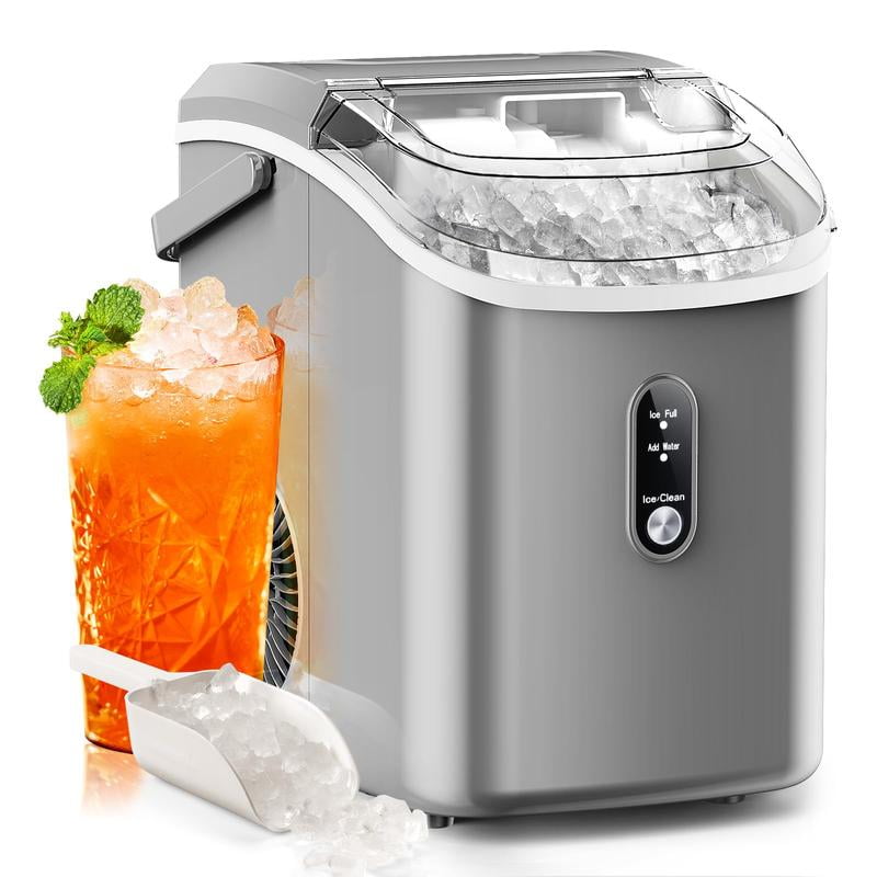 Nugget Ice Maker Countertop with Soft Chewable Pellet Ice, Pebble ...