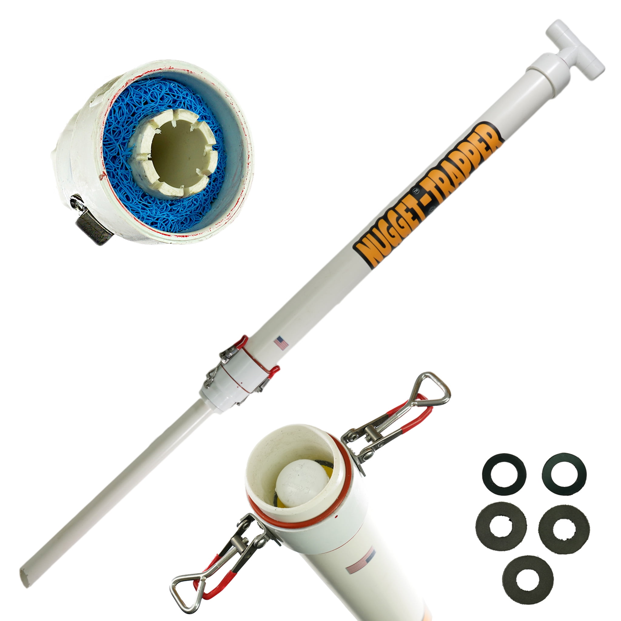 Nugget Trapper Extra Long Hand Held Gold Suction Dredge - Walmart.com