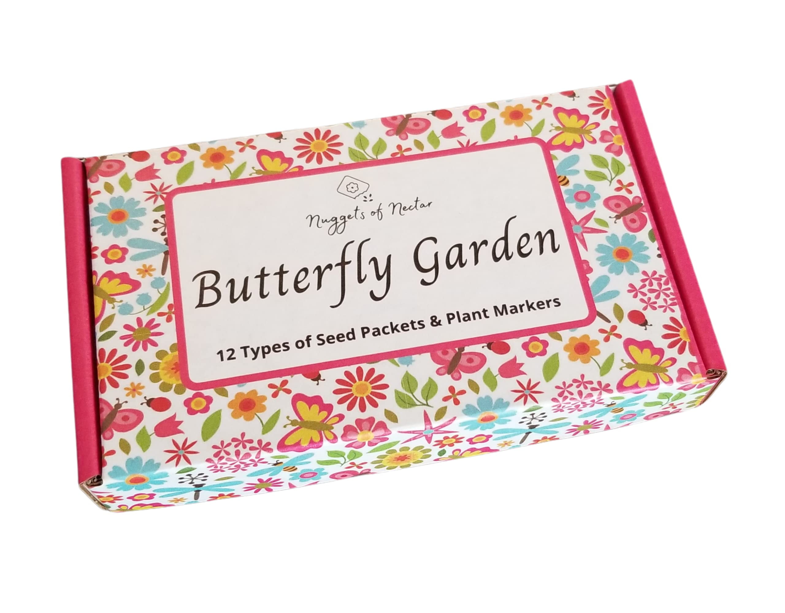 Nuggets of Nectar SCH4 Butterfly Garden Wildflower Seeds Variety Pack ...