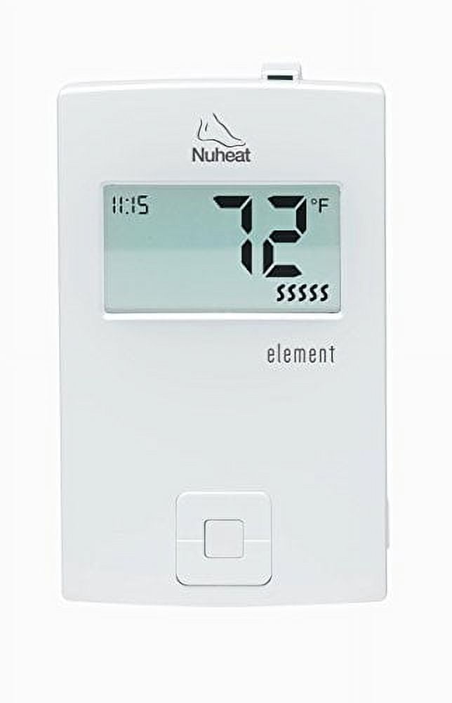Nuheat Element Non-programmable Floor Heating Dual-Voltage Thermostat ...