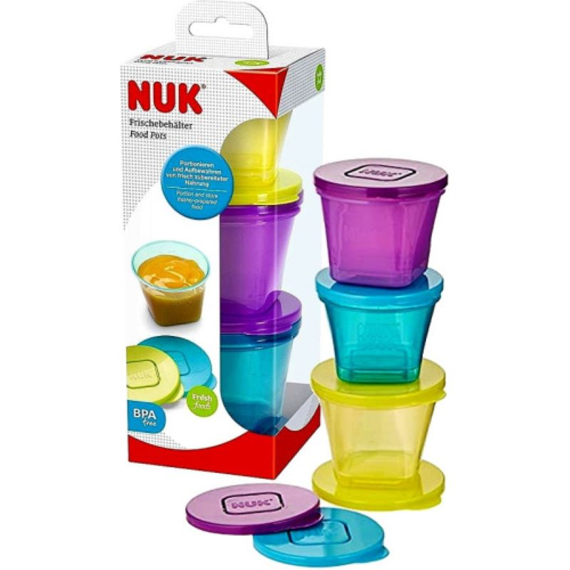 Nuk - Stackable Food Pots - Walmart.com