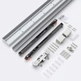 Nuk3y Concealed Sliding Door Hardware with Soft Close - Walmart.com