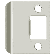 Round Corner Extended Lip Strike Plate, 2-1/4" x 2", (2-1/2" Overall ...