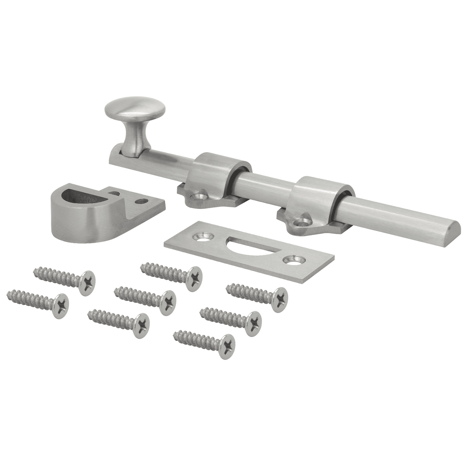 Nuk3y Heavy Duty Solid Brass Dutch Door Surface Bolt 6 inch - Walmart.com